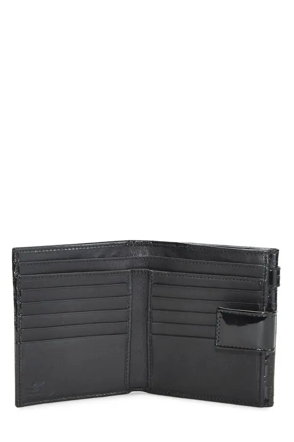 Gucci Patent Nice Snap Wallet