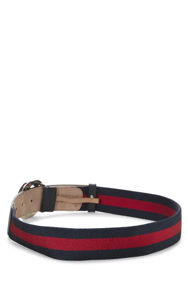 Gucci Gg Canvas Interlocking Belt 75
