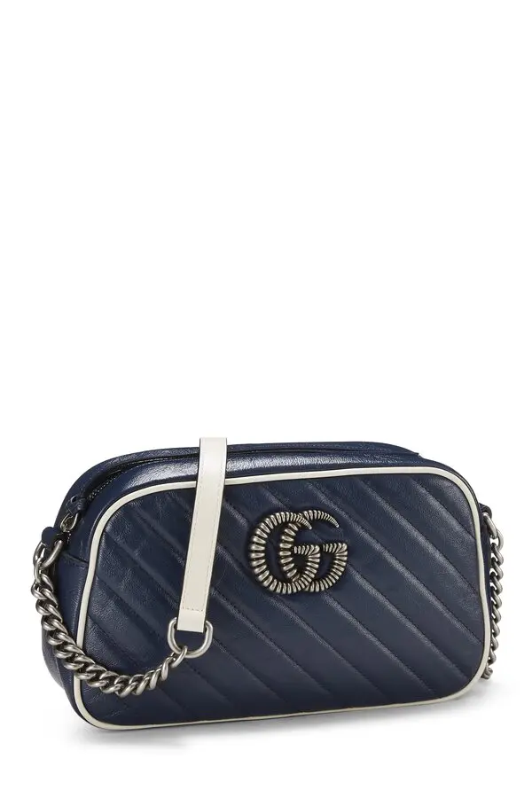 Gucci Leather Torchon Gg Marmont Crossbody Bag