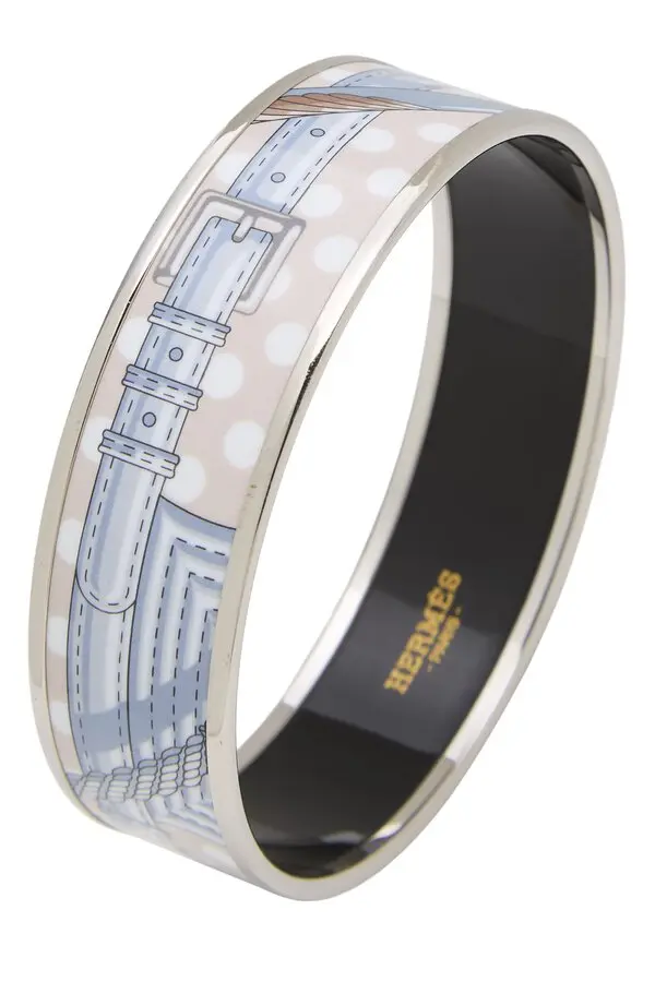 Hermès Enamel Bangle Wide