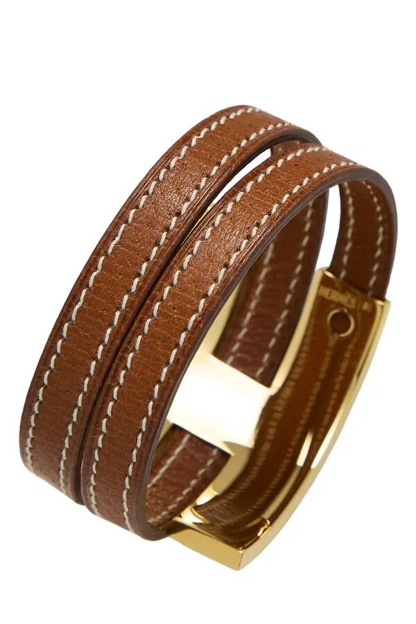 Hermès Gold Puspus Bangle
