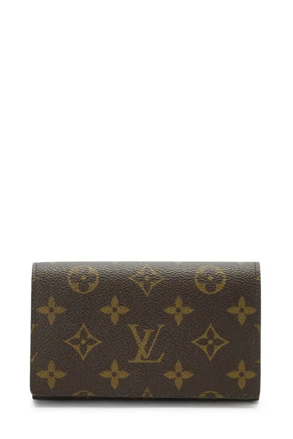 LOUIS VUITTON Monogram Canvas Tresor Wallet