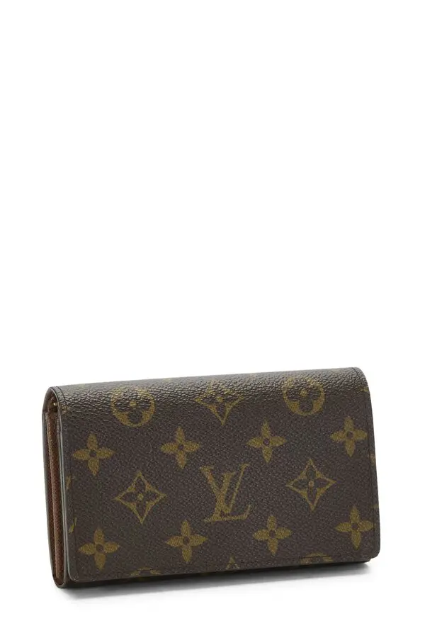 LOUIS VUITTON Monogram Canvas Tresor Wallet