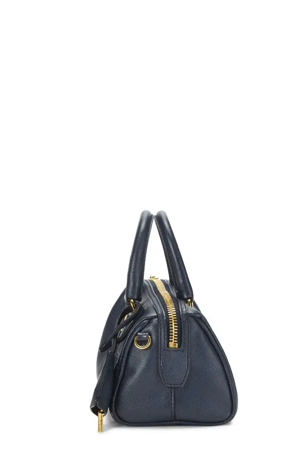 Prada Saffiano Leather Boston Bag