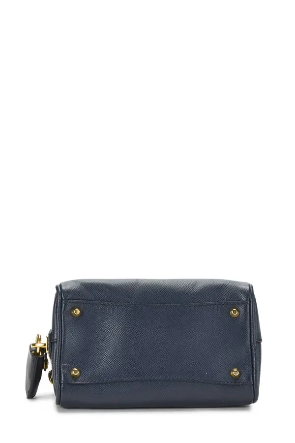 Prada Saffiano Leather Boston Bag