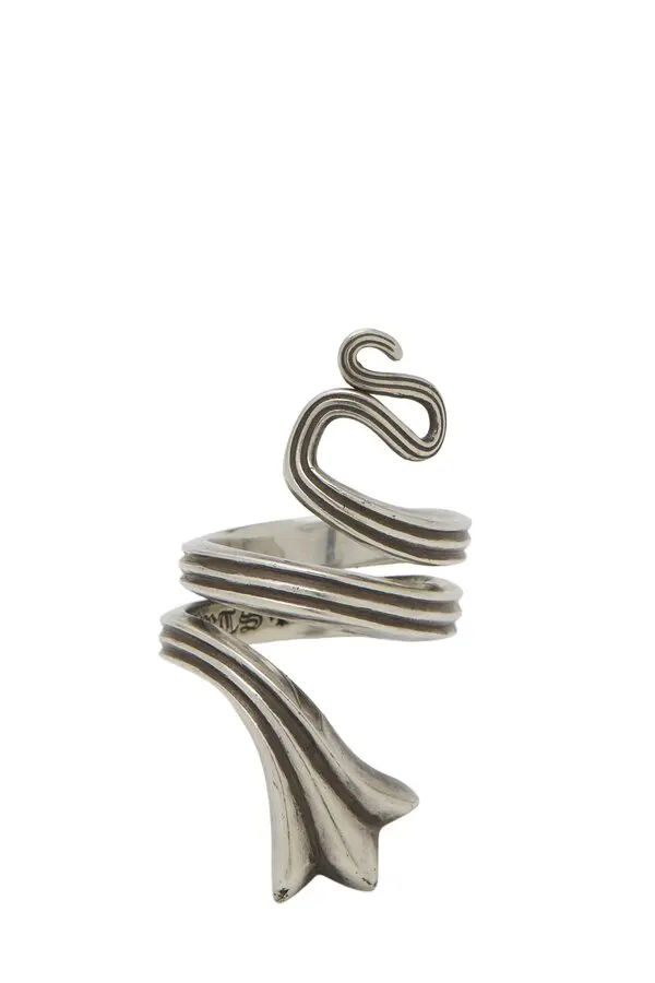 Chrome Hearts Sterling Snake Ring