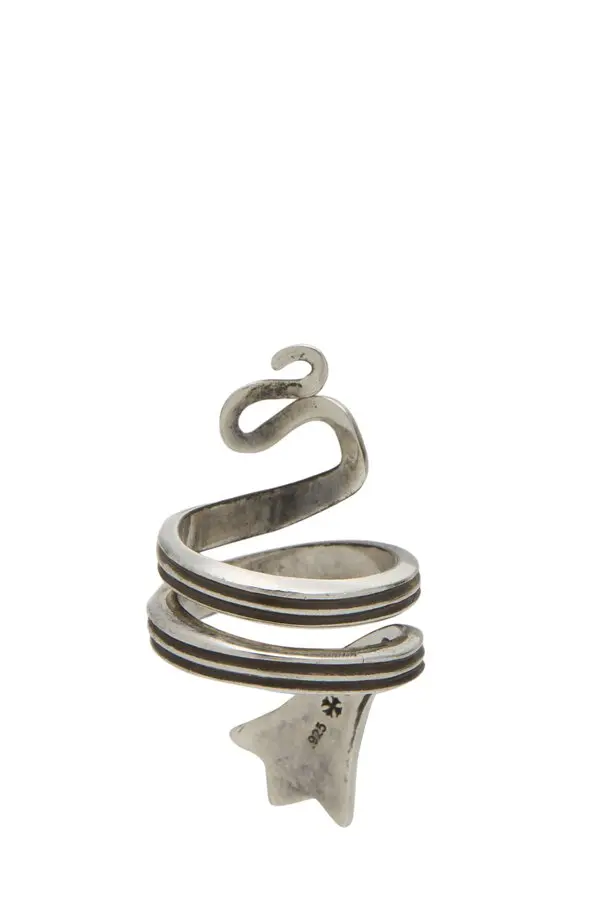 Chrome Hearts Sterling Snake Ring