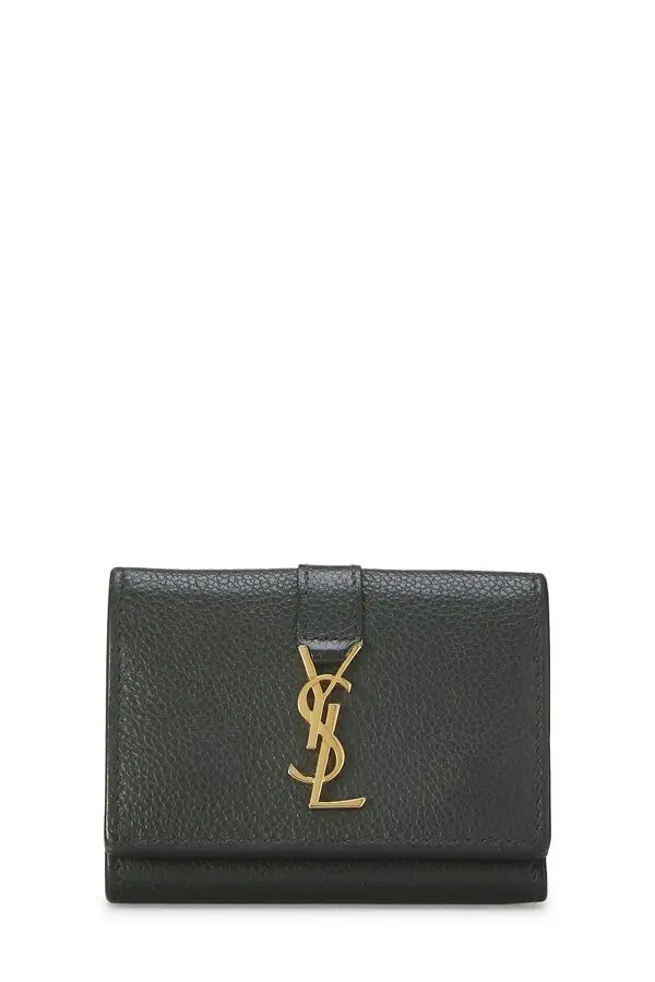 Saint Laurent Calfskin Origami Tiny Wallet
