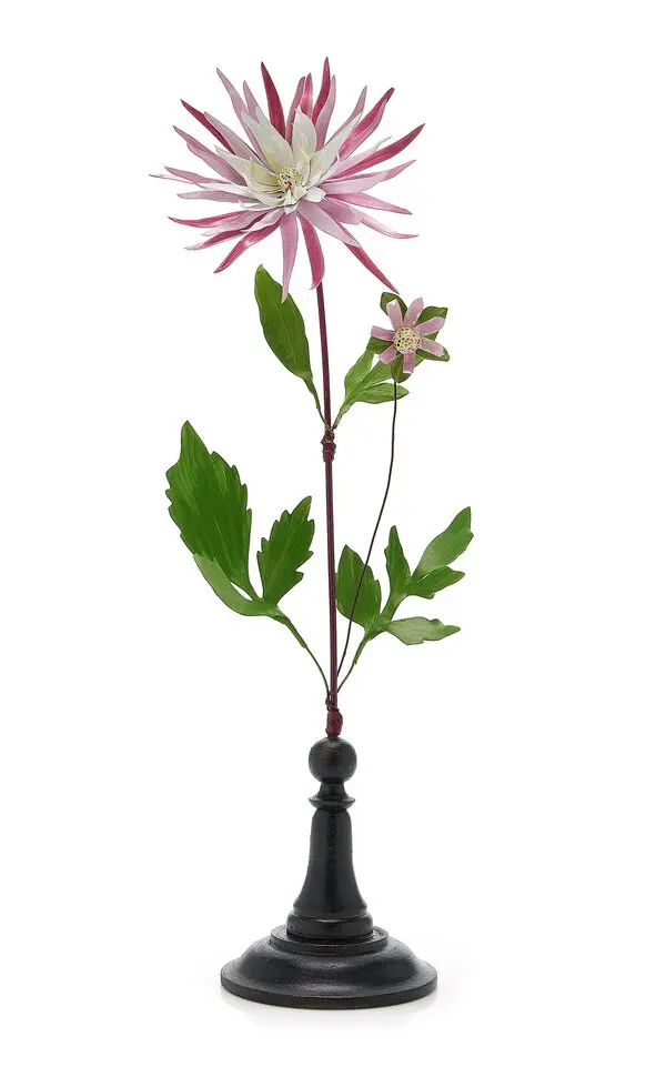 ERBAVOGLIO MILANO Dahlia Handcrafted Metal Sculpture