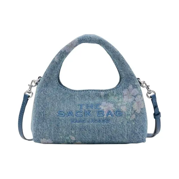 Marc Jacobs The Micro Crossbody Sack Bag 'indigo/multicolor