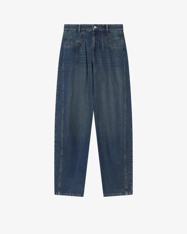 Isabel Marant Étoile Lisha Barrel Leg Jeans - Blue