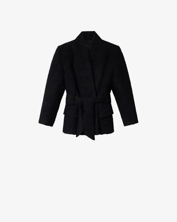 Isabel Marant Étoile Syndra Wool Jacket - Black