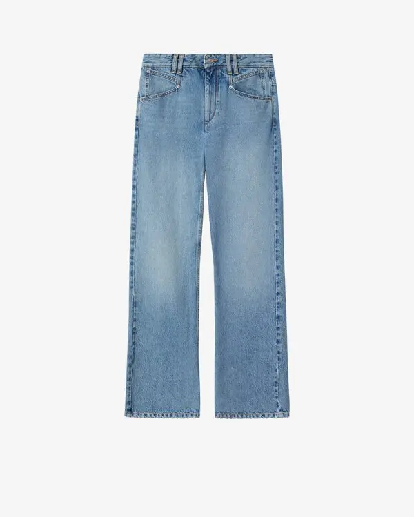 Isabel Marant Étoile Belvia Jeans - Light Blue