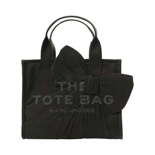 Marc Jacobs The Oversized Bow Canvas Medium Tote Bag