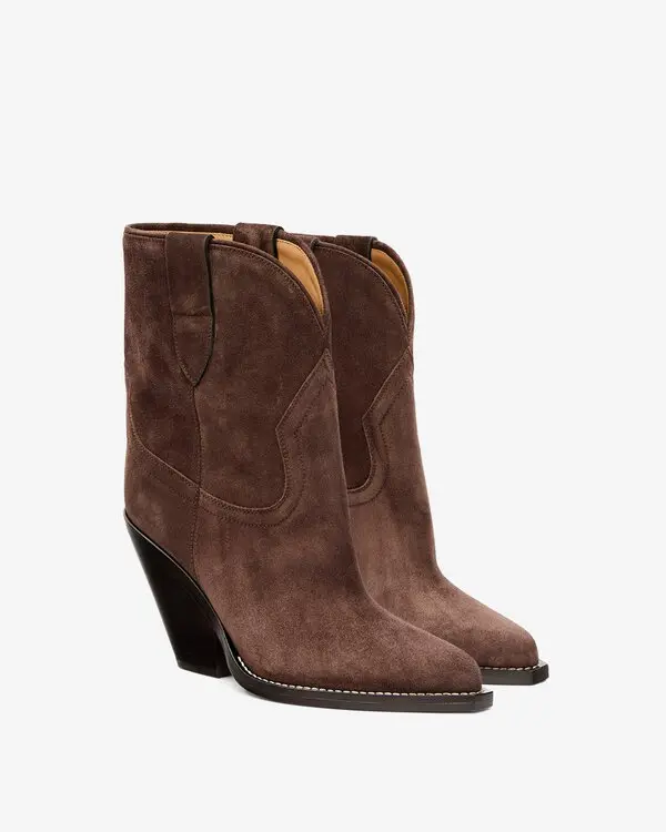 Isabel Marant Étoile Leyane Suede Ankle Boots
