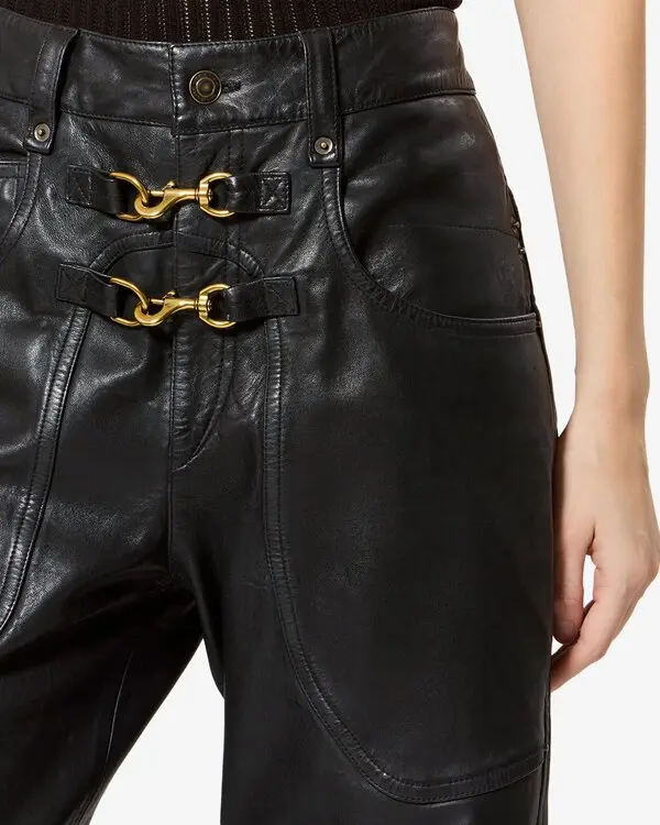 Isabel Marant Étoile Brinley Leather Pants