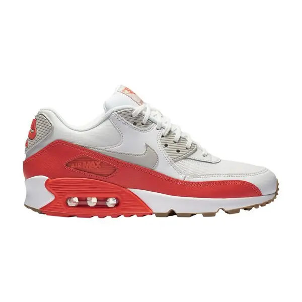Nike Wmns Air Max 90 Essential Bright Crimson - White