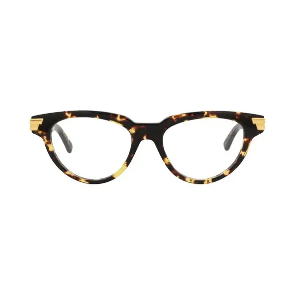 Bottega Veneta Cat Eye-frame Acetate Optical Frames 'havana Transparent