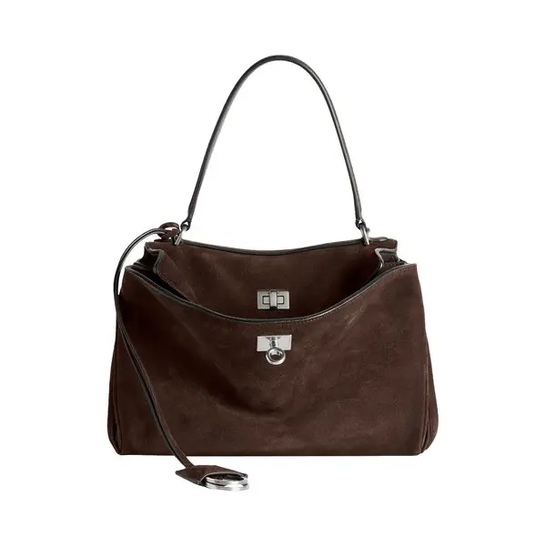 Balenciaga Rodeo Top Handle Small Bag 'light Espresso