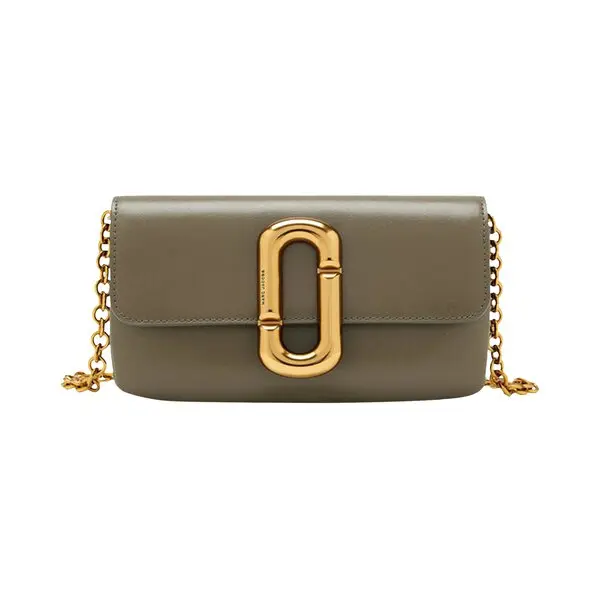 Marc Jacobs Wallet On Chain 'forest - Green