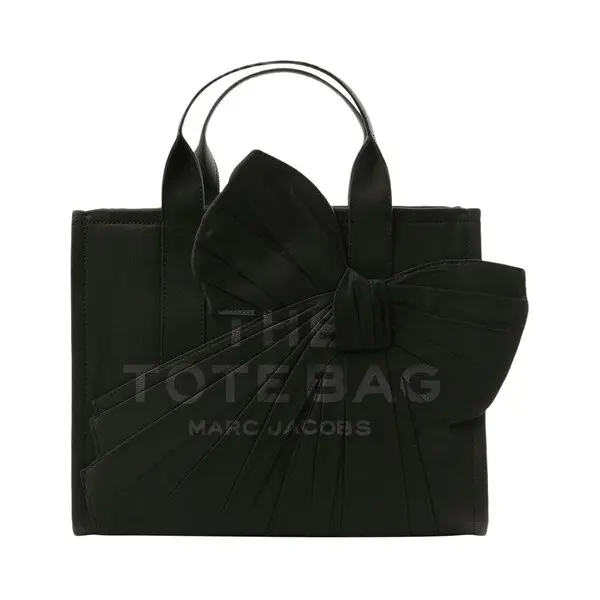 Marc Jacobs The Oversized Bow Canvas Small Tote Bag