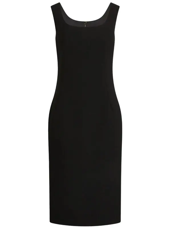 Dolce & Gabbana Virgin Wool Sheath Dress