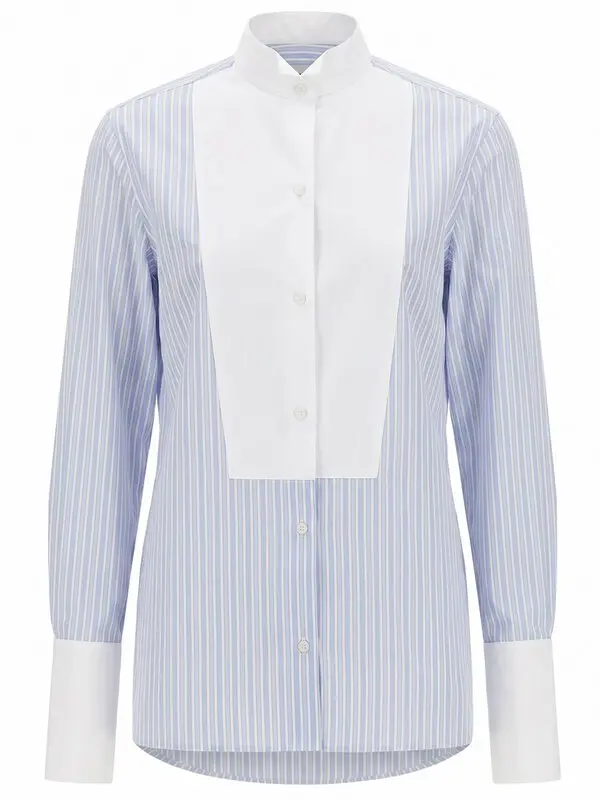 TOM FORD Tuxedo Shirt - Blue