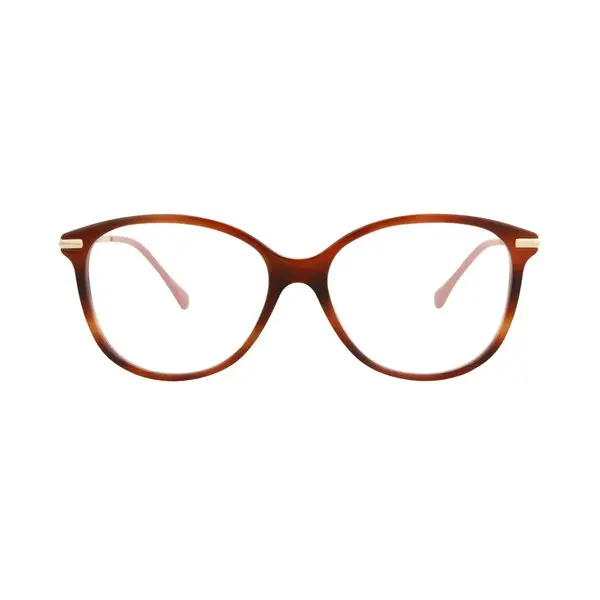 Gucci Cat Eye-frame Acetate Optical Frames 'havana/gold/transparent