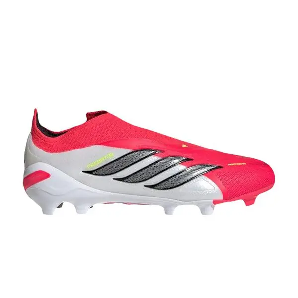Adidas Predator Elite Laceless Fg Gs 'lucid Core Black Cloud White