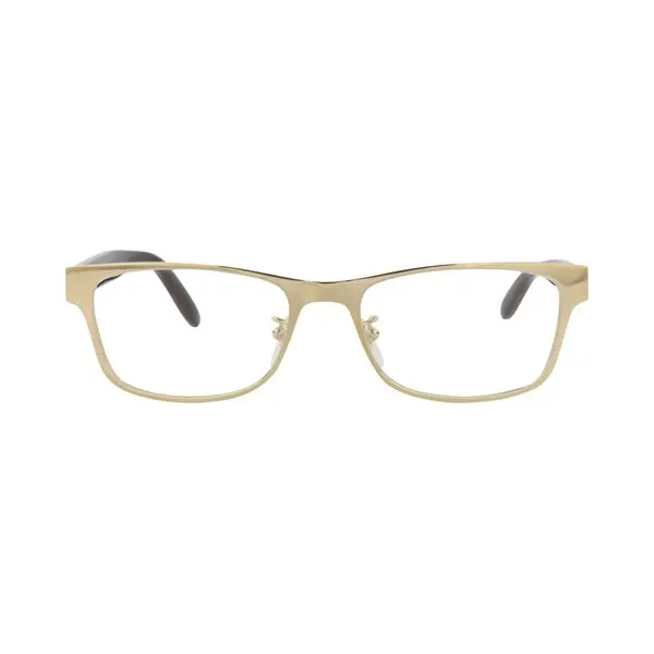 Gucci Square-frame Titanium Optical Frames /black/transparent