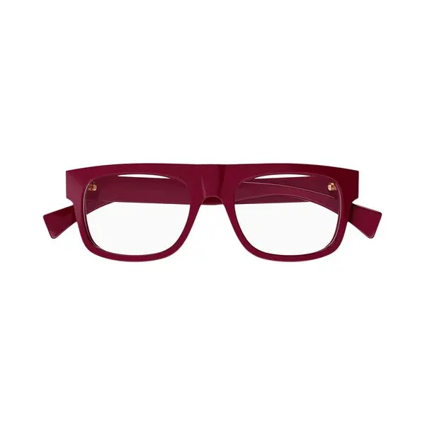 Gucci Square Frame Eyeglasses 'burgundy - Red