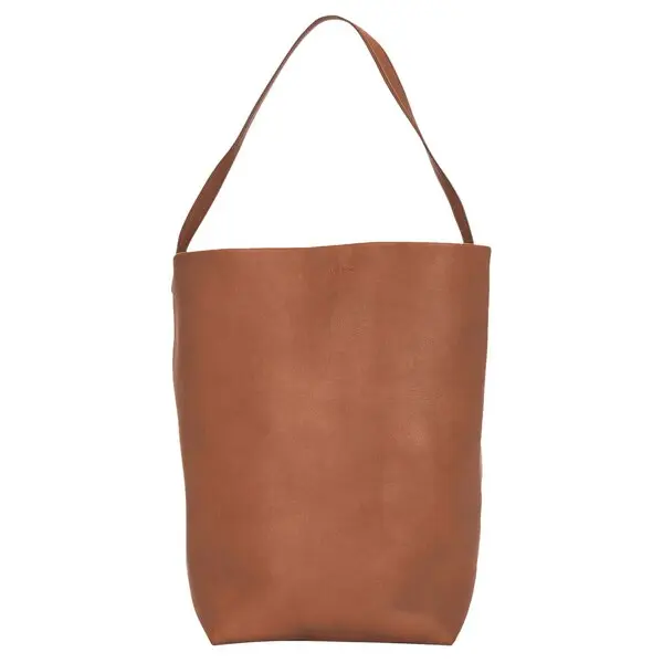 THE ROW Large N/s Park Tote 'dark Cuir