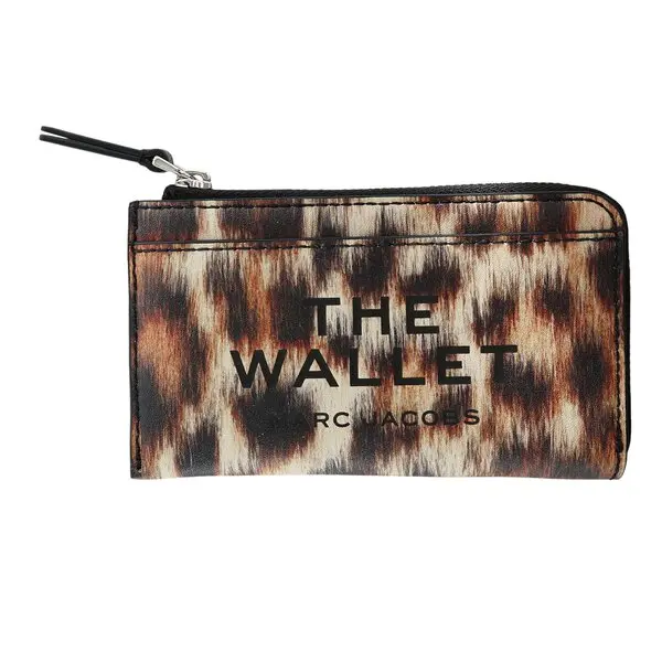 Marc Jacobs The Top Zip Wallet /multicolor - Brown