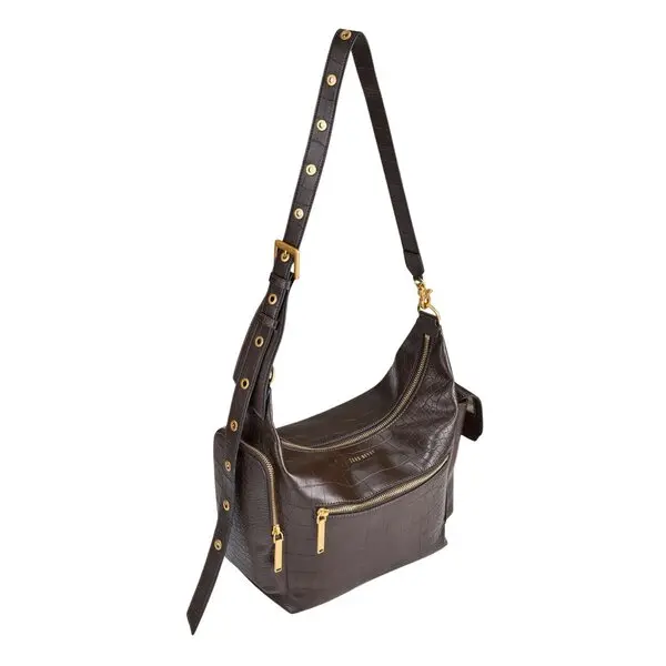 SANS BEAST Hybrid Handbag Ganache Croco