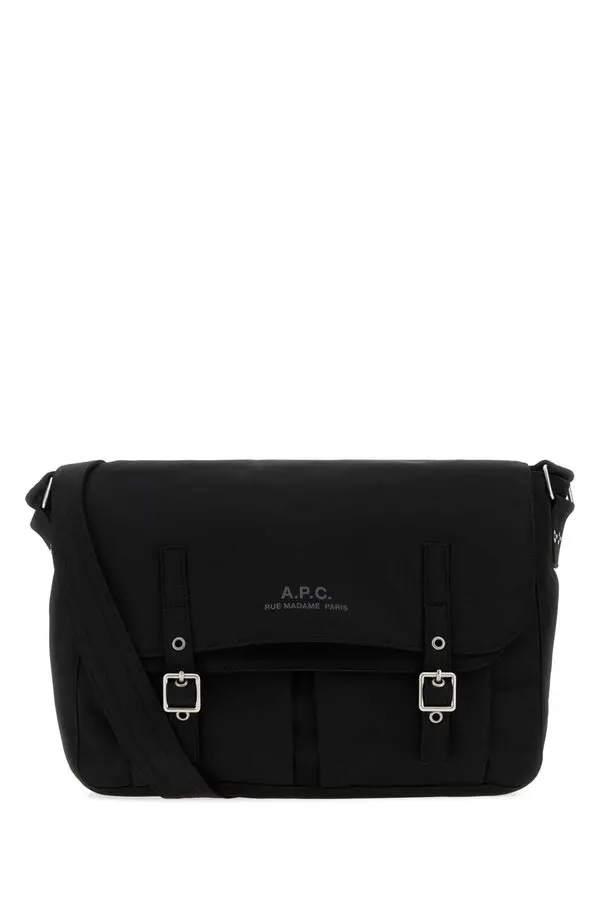 A.p.c. Canvas Messenger Shopping Handbag