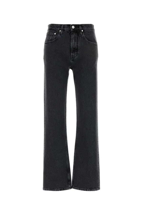 JIL SANDER Dark Wash Denim Jeans - Grey