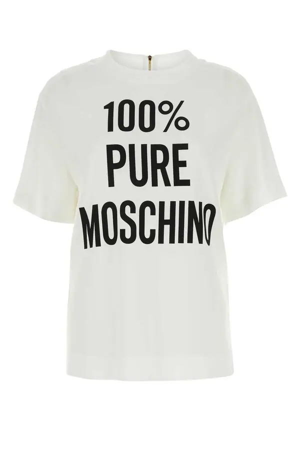 Moschino 100% Pure " Crepe T-shirt