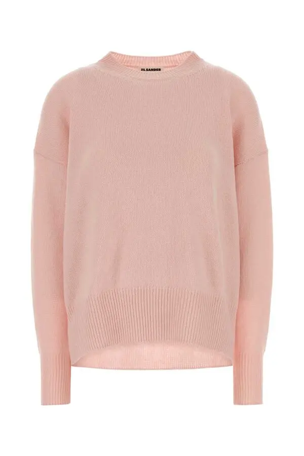 JIL SANDER Oversized Cashmere Crewneck Sweater