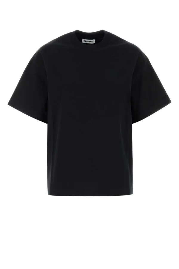 JIL SANDER Cotton T-shirt - Black