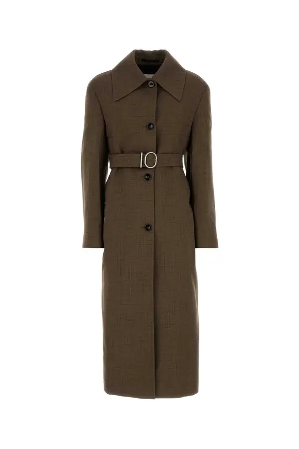 JIL SANDER Embroidered Wool-blend Jacket For