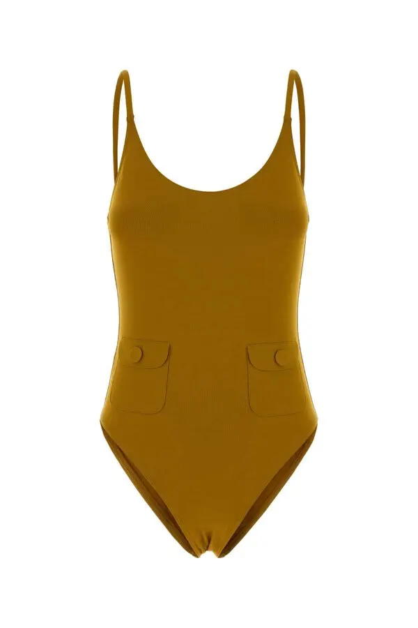 ERES Stretch Nylon Decouverte Swimsuit - Yellow