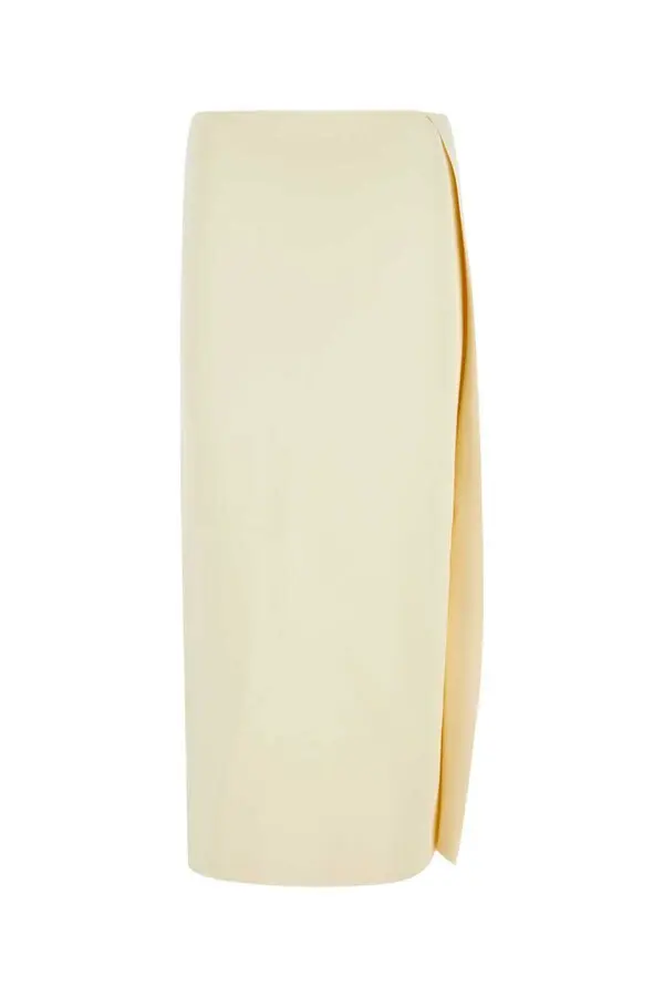 JIL SANDER Viscose Blend Mini Skirt