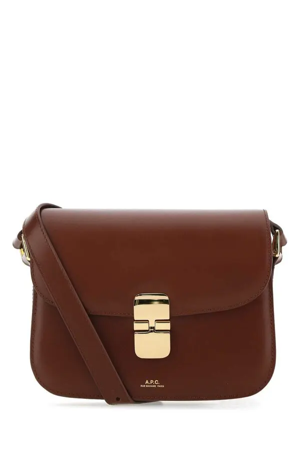 A.p.c. Leather Small Grace Crossbody Handbag