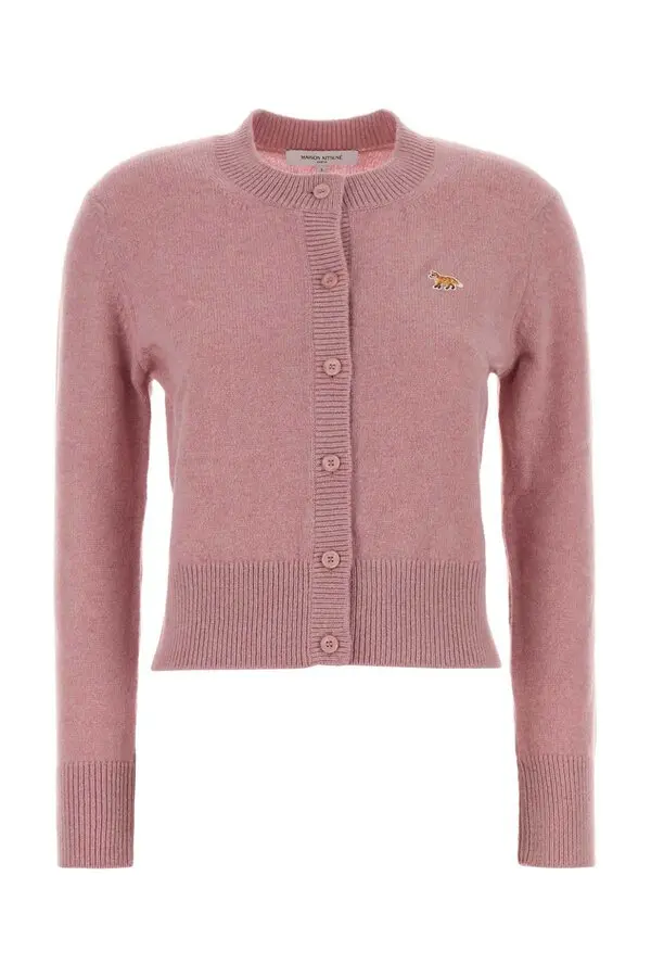 Maison Kitsuné 100% Wool Cardigan