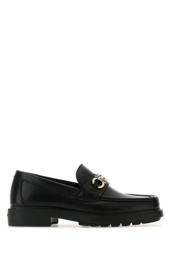 FERRAGAMO Douglas Leather Loafers