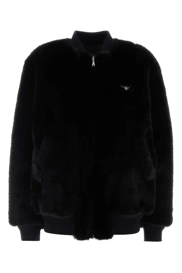 Prada Eco Fur Bomber Jacket