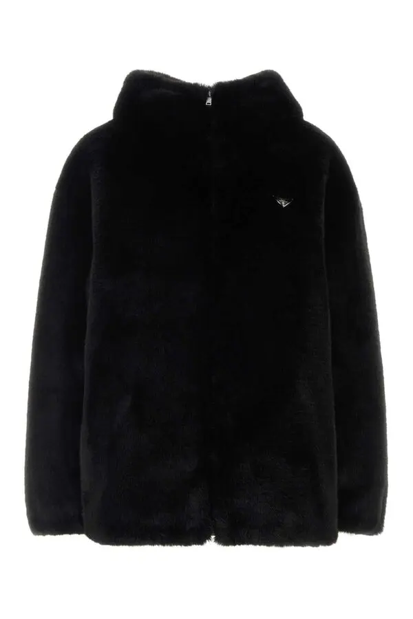 Prada Reversible Eco Fur Jacket
