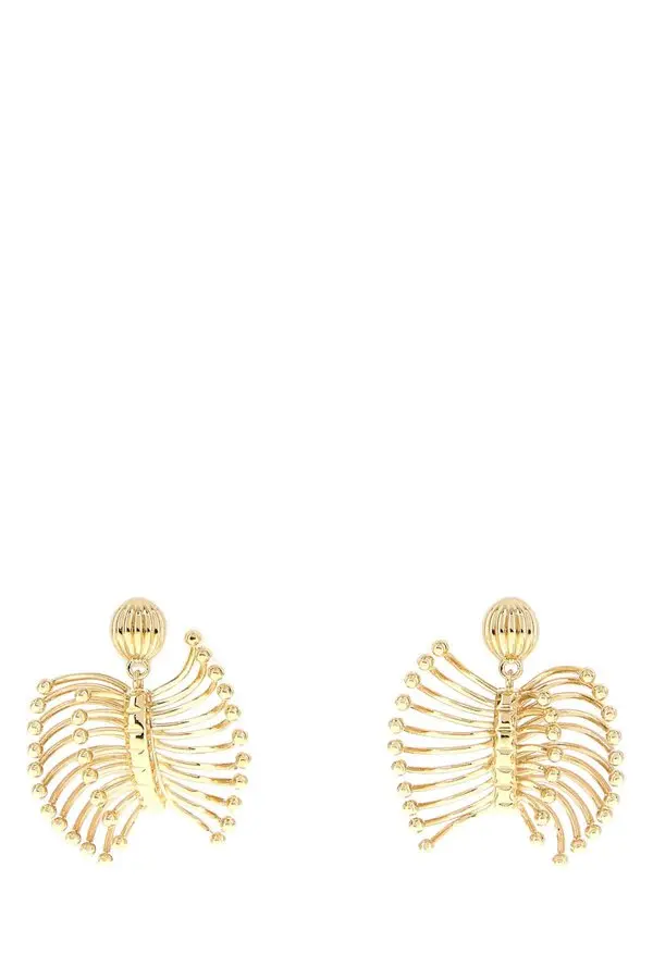 Miu Miu 5 Cm Drop Mini Metal Earrings, 3 Cm Width