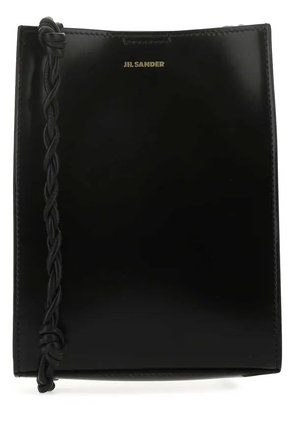 JIL SANDER Mini Tangle Leather Shoulder Handbag