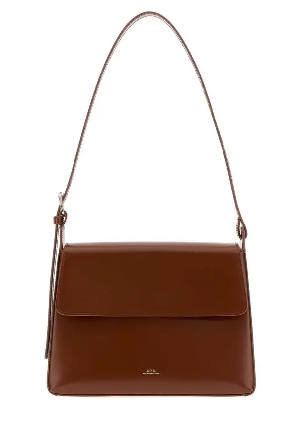 A.p.c. Leather Shoulder Handbag